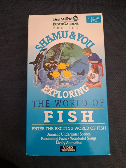 SHAMU AND YOU - Vol. 2 - Exploring the World of Fish VHS Tape 1992 Sea ...
