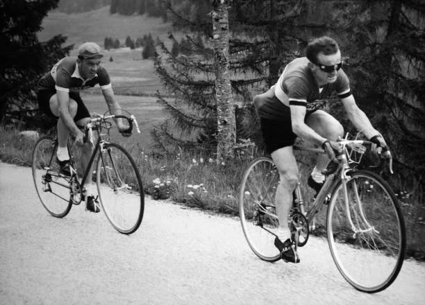 FRENCH ROAD & Track Cyclist Jean Robic C1950s 18 Old Cycling Photo $8. ...