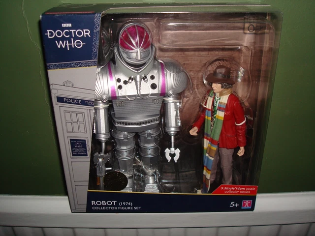 DOCTOR WHO - Giant K1 Robot Figure & 4Th Dr Figure Set £29.99 - PicClick UK