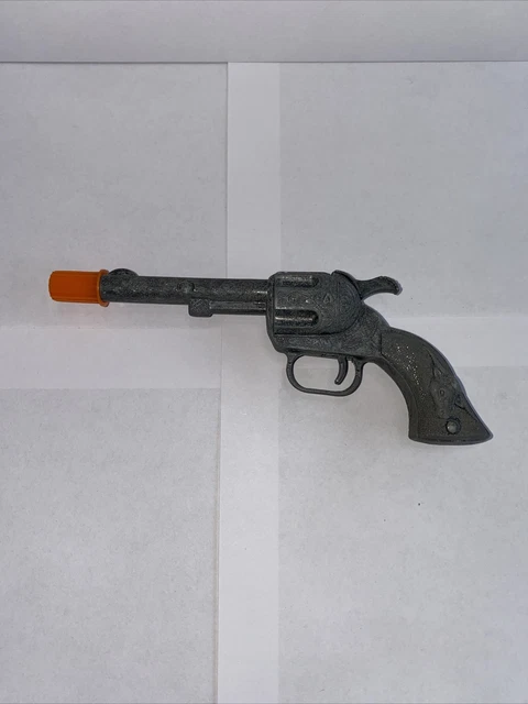 VINTAGE KIDS TOY *SMOKEY* Cap Gun Western Cowboy 1950’s Metal Hubley ...