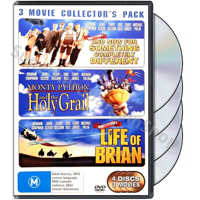 MONTY PYTHON | 3-Movie Collection (DVD, 4-Disc) PAL Region 4 (Collector ...