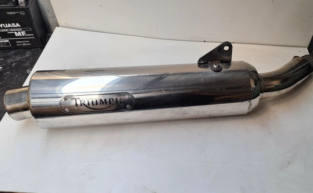 GENUINE TRIUMPH SPRINT ST955i TOR Exhaust Race Can Muffler Silencer ...
