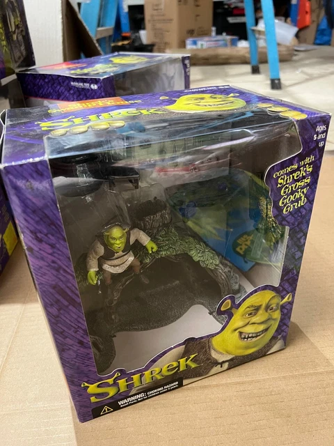 MCFARLANE TOYS SHREK - Swamp House - Action Figure playset 2001 - NEW ...