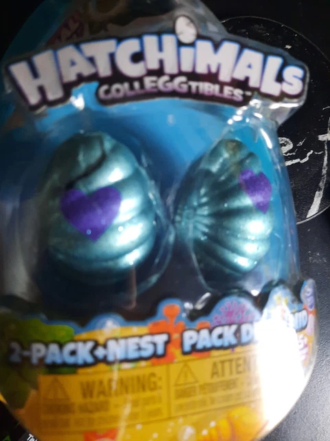 HATCHIMALS COLLEGGTIBLES SEASON5 Mermaid Mermal Magic 2 Pack+nest ...