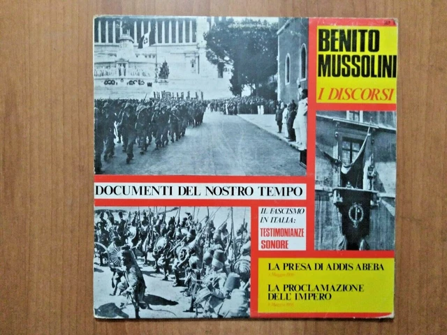 BENITO MUSSOLINI THE Taking of Addis Ababa / The Proclamation of the ...