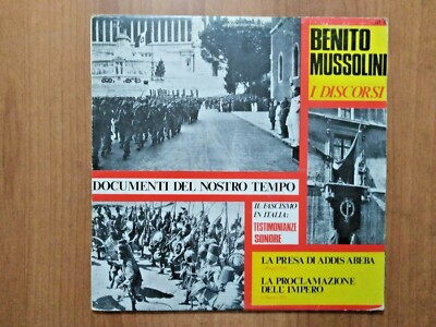 BENITO MUSSOLINI THE Grip of Addis Ababa/the proclamation of the Empire ...