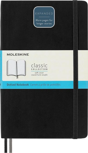 - CLASSIC SOFT Cover Notebook Expanded - Dot Grid - Large - Black $79. ...