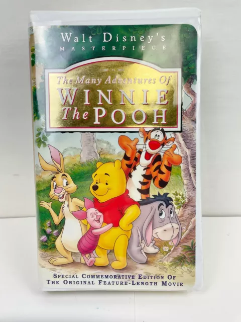 Walt Disneys Masterpiece The Many Adventures Of Winnie The Pooh Vhs