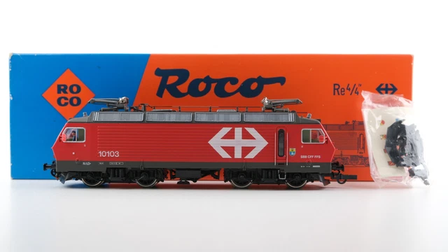 ROCO H0 04178B E-lok Re 4/4 10103 SBB CFF FFS Gleichstrom EUR 50,39 - PicClick DE