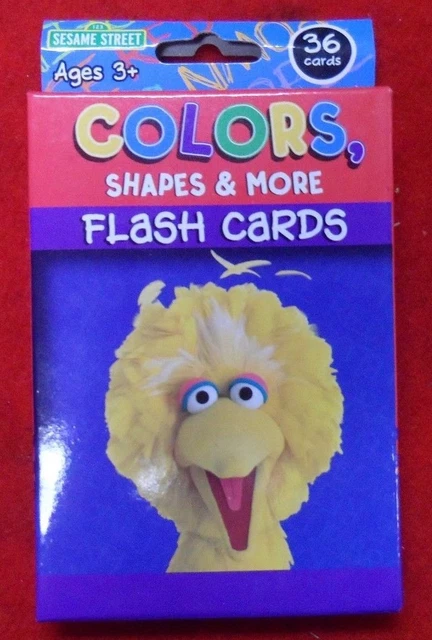 SESAME STREET COLORS & SHAPES Flash cards Educational Kids Game - Free ...