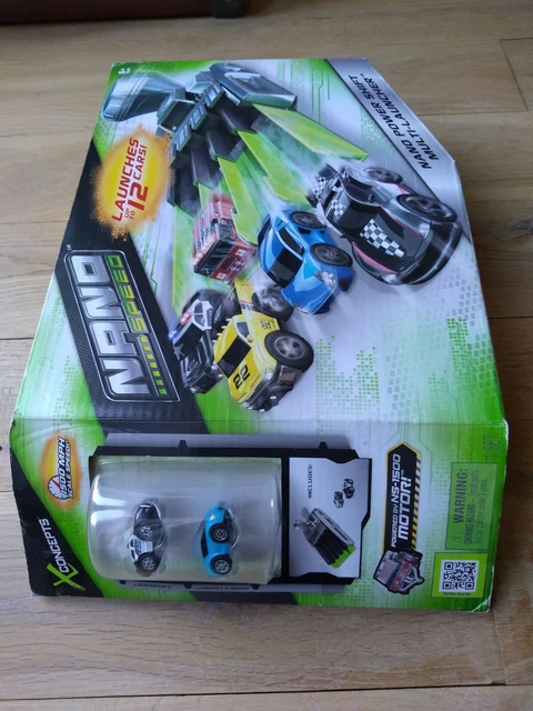 NANO SPEED SPIN Master 2 Cars Giocattoli Power Shift Multi Launcher ...