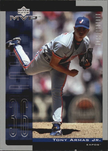 CARTE DE BASEBALL 2001 Upper Deck MVP Montréal Expos #228 Tony Armas Jr ...