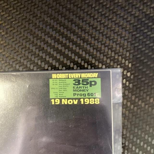 2000AD FEAT JUDGE Dredd Prog 601 19th November 1988 £1.92 - PicClick UK