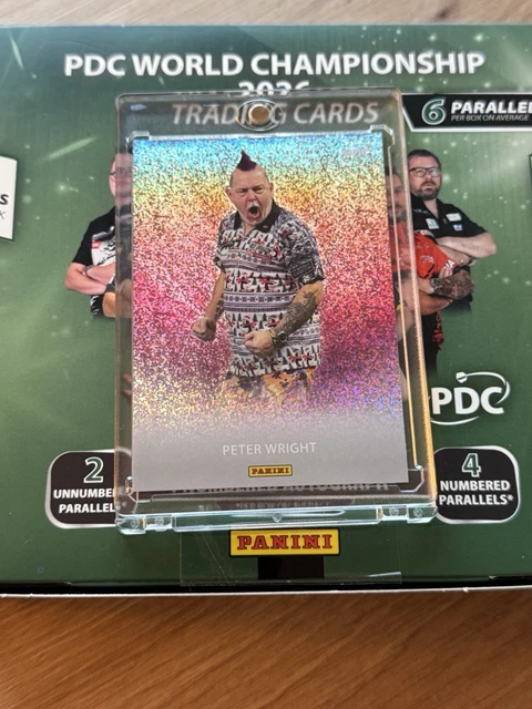 PANINI PDC DARTS World Championship 2026 - CASEHIT - PETER WRIGHT ...