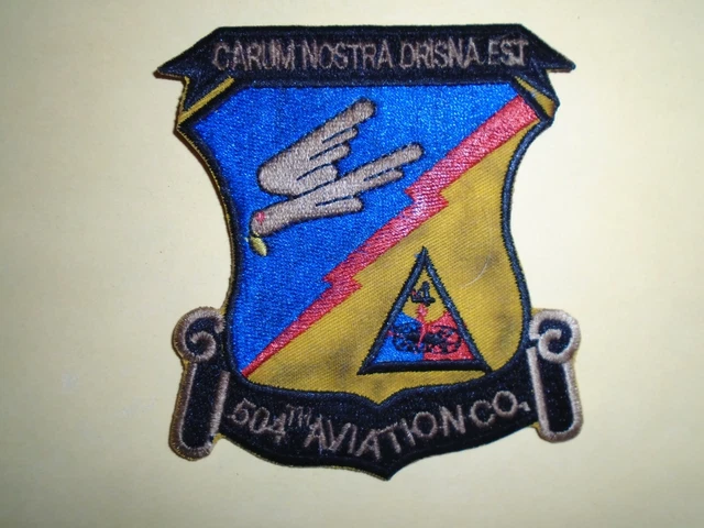 US ARMY TOPPA 504th Aviation Company 4th Armored Divisione EUR 11,50 ...