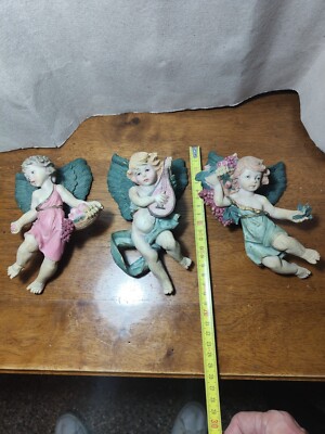 3 ANGELI GRANDI dimensioni magnifici. presepe no cartapesta EUR 14,99 ...