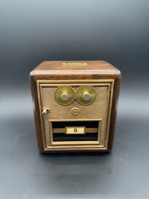 VINTAGE P.O. BOX Door Banks – Unique Collectible Postal Money Box $81. ...