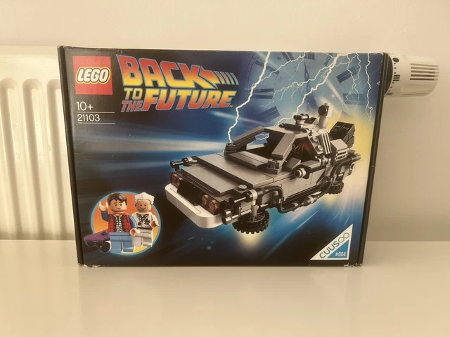 LEGO IDEAS: THE DeLorean Time Machine (21103)100% Complete With Box ...