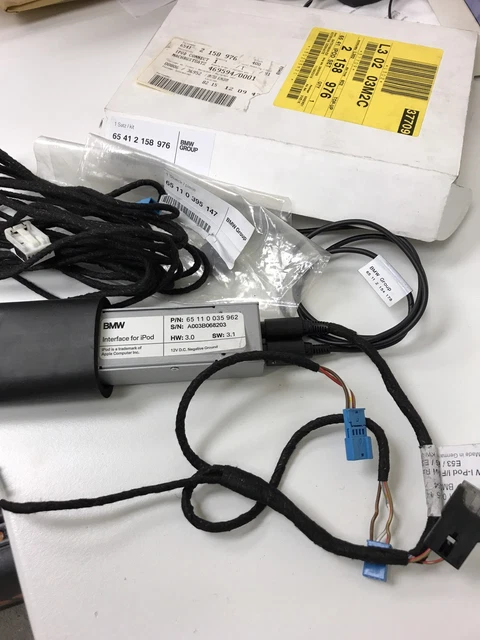 BMW GENUINE IPOD interface kit for E39,E46 and E53 65412158976 £59.99 ...