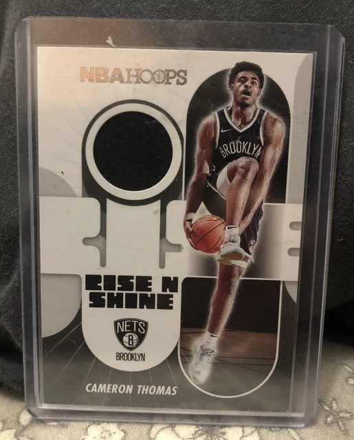 CAMERON THOMAS PATCH Card- 2021-22 Panini NBA Hoops - Brooklyn Nets EUR ...