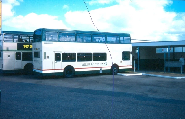 ORIGINAL BUS COLOUR Slide,Southern Vectis Leyland/ Volvo Olympian Isle ...