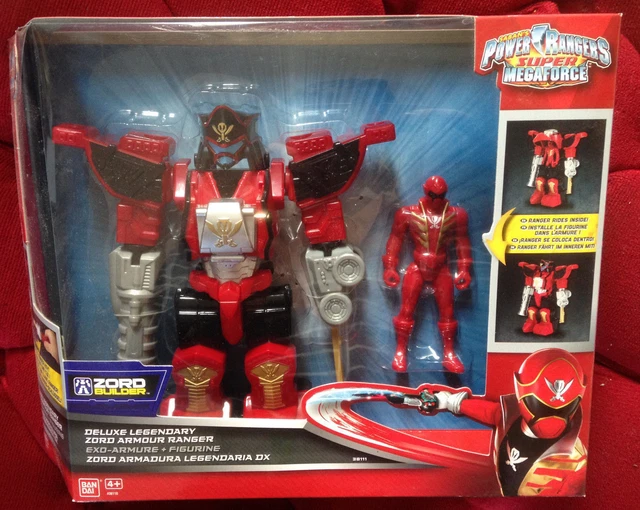 POWER RANGERS BANDAI Super Megaforce Deluxe Legendary Zord Armour 38111 ...