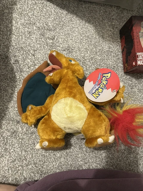 VINTAGE NINTENDO POKEMON Charizard Plush 2000 Stuffed Animal Play By ...