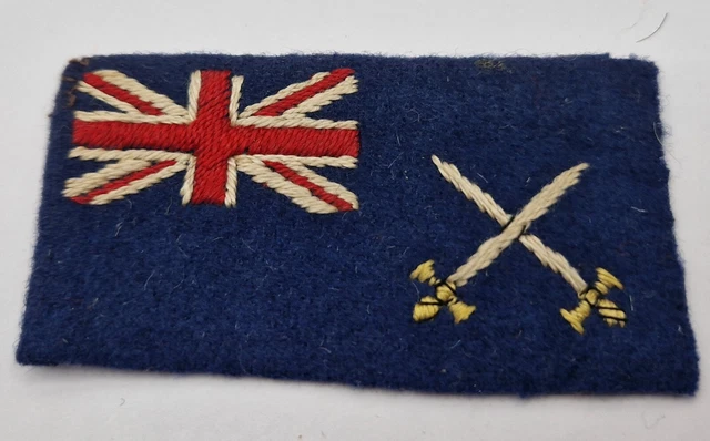 ORIGINAL WW2 BRITISH Army R.A.S.C Fleet Personnel Emb Cloth Formation ...