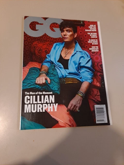 GQ MAGAZINE MARZO 2024 Cillian Murphy, How to Shop Vintage, Ricky ...