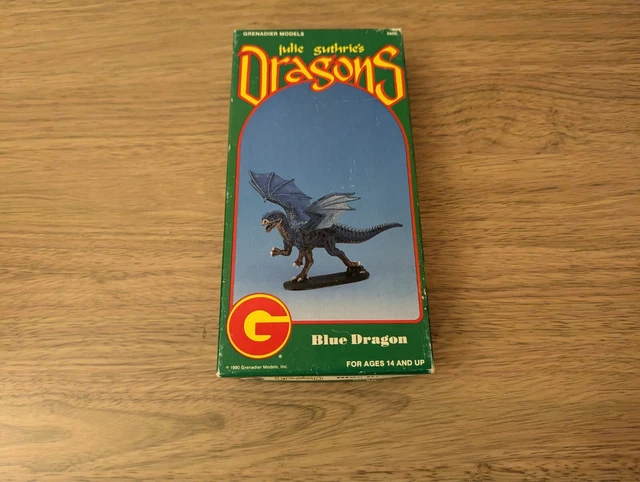 BLUE DRAGON JULIE Guthrie's Grenadier Models Dragon Unpainted ...