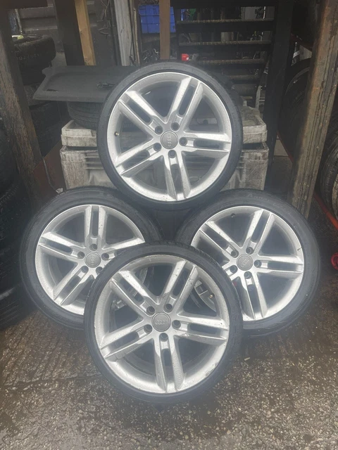 Genuine Audi A6 A7 C7 Alloy Wheels And Tires 18 S Line 4g0601025bl 235