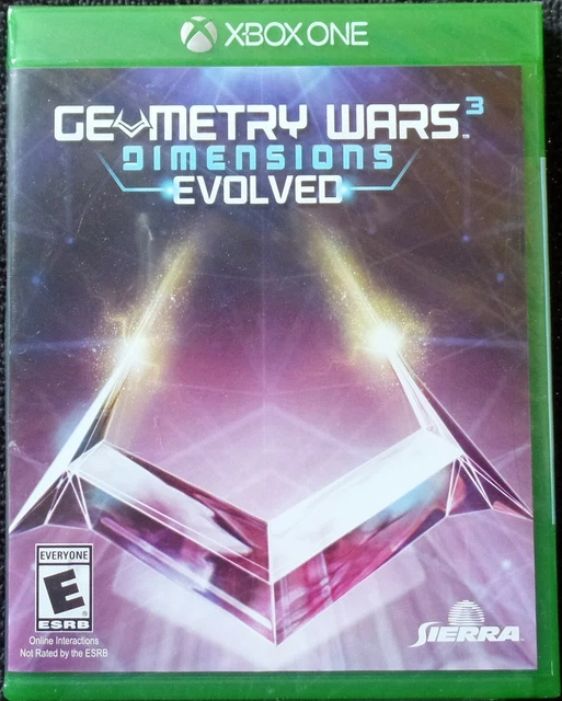 GEOMETRY WAR 3 DIMENSION EVOLVE Game XBOX ONE 1 XB1 Classic HARDCORE ...