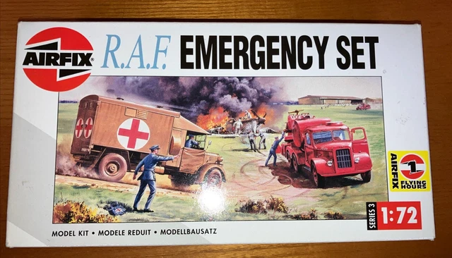 AIRFIX VINTAGE A03304 RAF Emergency Set Model Kit 1:72 Scale £12.00 ...