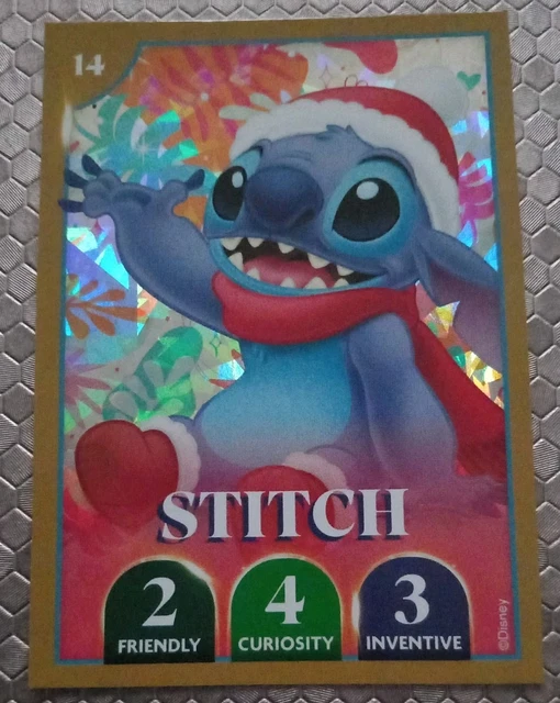 MORRISONS DISNEY CHRISTMAS Party 2025 Collectors Card No 14 Stitch £3. ...