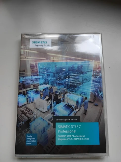 SIEMENS SIMATIC STEP 7 Professional Upgrade V15.1 / 2017 SR1 Combo $311 ...