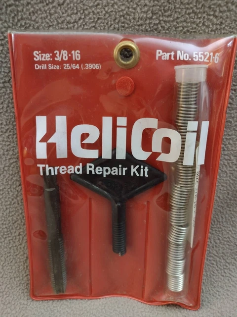 HELICOIL 3/8-16 THREAD Repair Kit 5521-6 £28.28 - PicClick UK