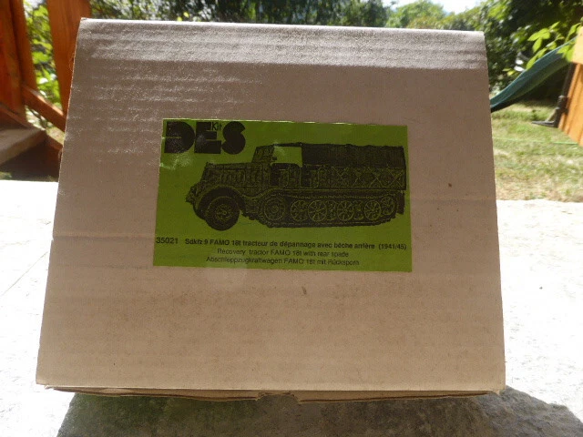 MAQUETTE 1/35 , DES kit , SDKFZ 9 famo EUR 40,00 - PicClick FR
