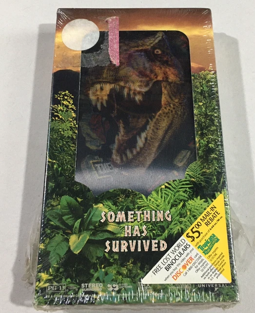 THE LOST WORLD: Jurassic Park (VHS, 1997) Something Has Survived £4.50 - PicClick UK
