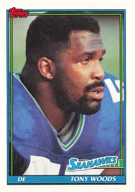 TONY WOODS 1991 Topps #275 Seahawks de Seattle EUR 1,88 - PicClick FR