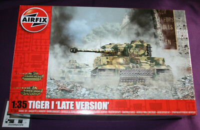 AIRFIX TIGER I Late Version 1:35 scale model tank kit A1364. £50.00 ...