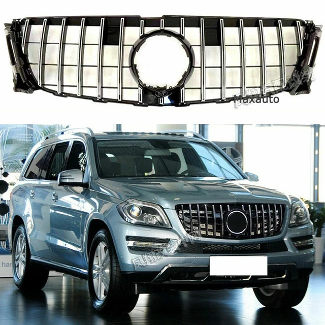 FOR MERCEDES-BENZ X166 Grill GL350 GL400 GL450 GT Style Grille 2013 ...