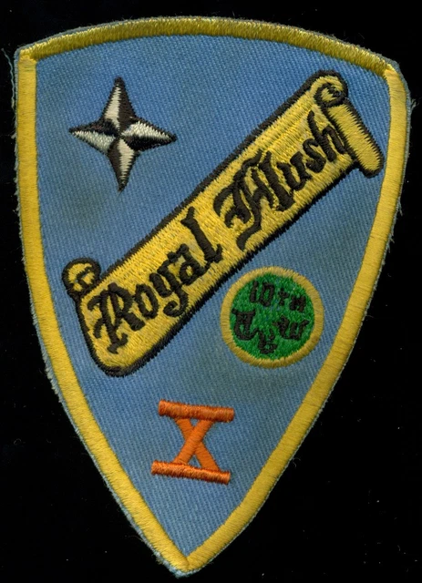USAF 10TH TACTICAL Reconnaissance Squadron Royal Flush Patch N-22 £14. ...