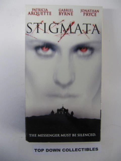STIGMATA, PATRICIA Arquette, Gabriel Byrne, Jonathan Pryce VHS Movie £9 ...