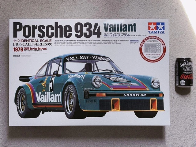 VAILLANT PORSCHE 934 RSR 1/12 scale kit w/Cult Graph Decal TAMIYA Big ...