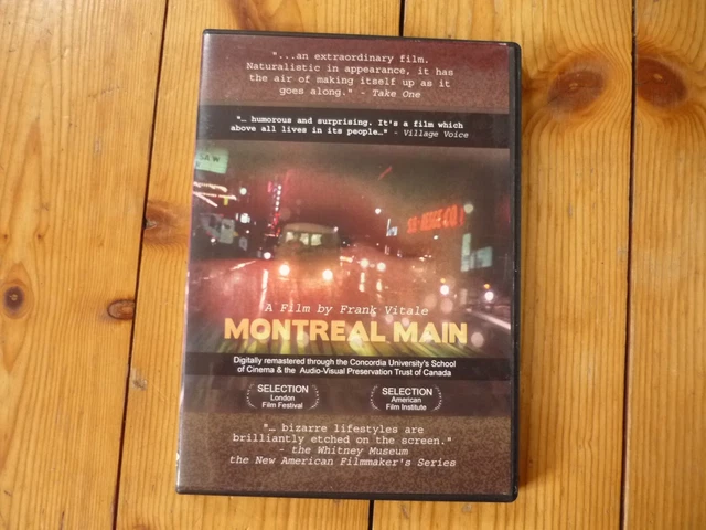 MONTREAL MAIN / Frank Vitale Peter Brawley DVD RAR! EUR 26,49 - PicClick DE
