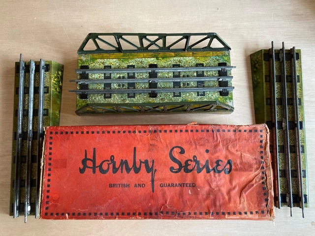 HORNBY O GAUGE 3 Rail Viaduct Girder Bridge in Original Box £1.00 ...