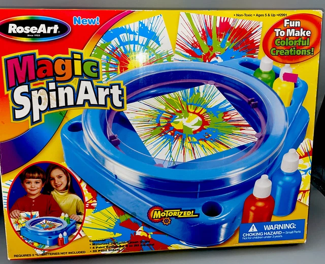 ROSEART MAGIC SPIN Art Craft Kit Motorized Unit NEW Open Box. $21.59 ...
