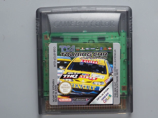 TOCA TOURING CAR Championship for Nintendo Game Boy Color and GBA ...