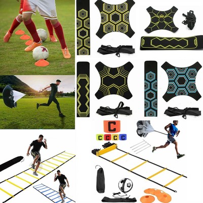SPEED AGILITY HURDLES Poles Cones Ladders Football Training Sport ...