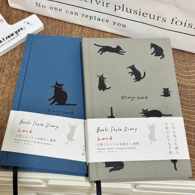 CONVENIENT HARD SHELL Schedule Book Time Management Planner Personal ...